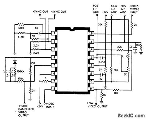 Video Signal Processor For Eith B﹠w Or Color Tv Electrical Equipment