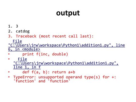 Introduction To Higher Order Functional Programming Python Ppt