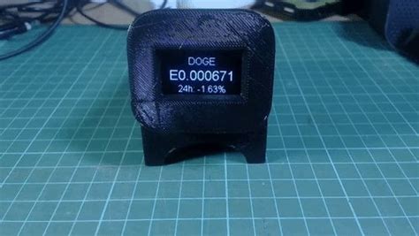 I Created A Multi Crypto Currency Display Using An Esp8266 Video