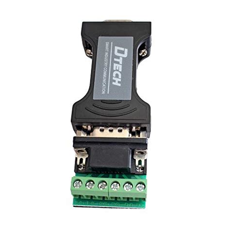 Buy Dtech Rs232 To Rs485 Rs422 Serial Communication Data Converter Adapter Mini Size Online At