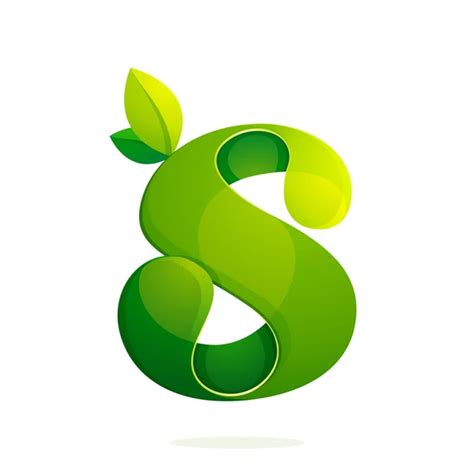 Green Letter S