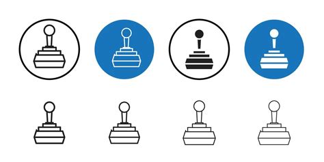 Joystick Icon Thin Line Art Collection 50570603 Vector Art At Vecteezy