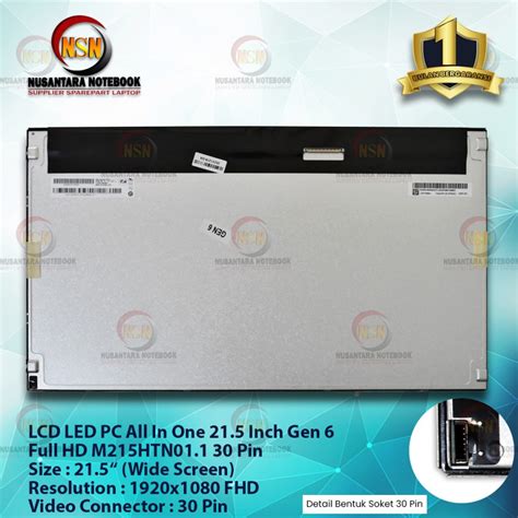 Jual LCD LED Panel Screen PC All In One 21 5 Inch Full HD Gen 6 M215HTN01 1 LM215WF4 TLG1