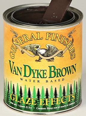 General Finishes Van Dyke Brown Glaze Over Driftwood Entri Ways