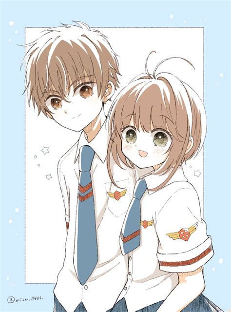 Mizu 0401 Kinomoto Sakura Li Syaoran Cardcaptor Sakura Commentary