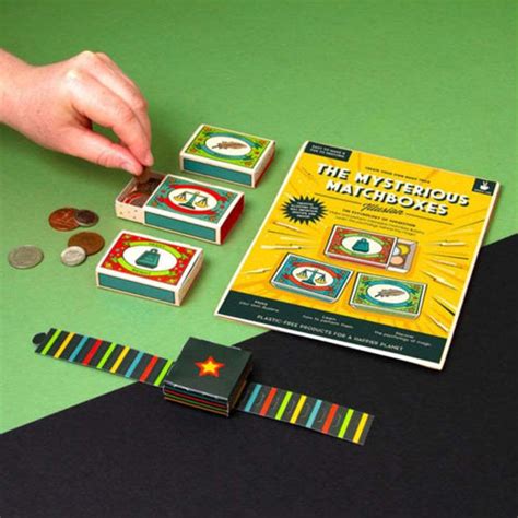 The Mysterious Matchboxes Illusion Fun Trick Kit Mad Factory