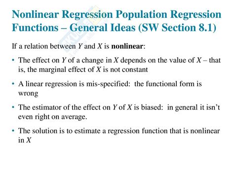 Documento 5 Non Linear Regression Functions