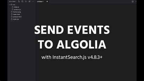 Send Insights Api Events To Algolia With Instantsearchjs Youtube