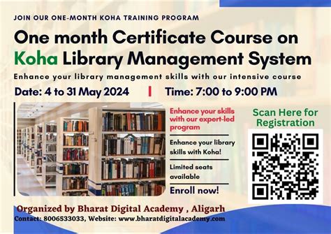 Mohammad Rafiq On Linkedin One Month Certificate Course Koha Library Management System