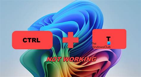 Ctrlt Keyboard Shortcut Not Working On Windows Computer