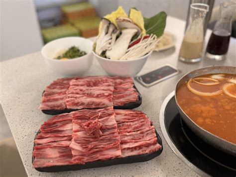 판교역 맛집 한우 생고기 프리미엄 샤브샤브를 먹고싶다면 신선채 판교점 추천 네이버 블로그