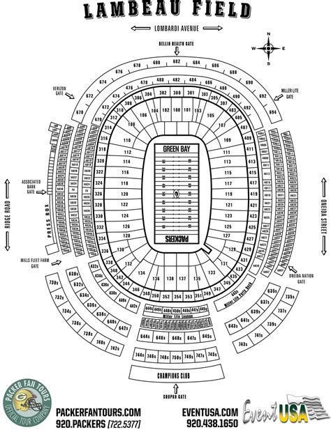 Lambeau Field Diagram Wiring Diagram Pictures