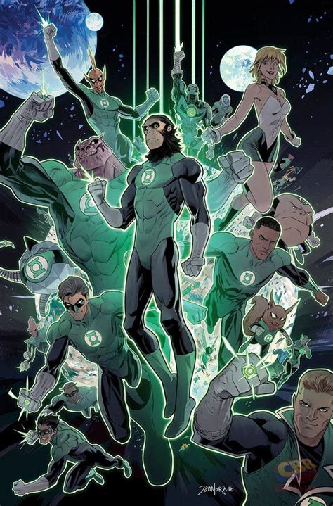 Dan Mora Danmorac On X Batman Lantern Corps Dan Mora Green