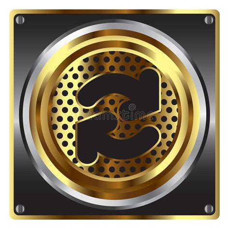 Reset Button Vector Illustration Decorative Design Stock Vector Illustration Of Reset Webs