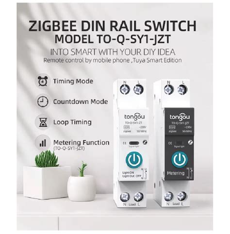 Zigbee Smart Switch 63a Energy Monitoring Smartpad