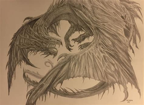 Dragon Curled Up By Ksdesigns16 On Deviantart