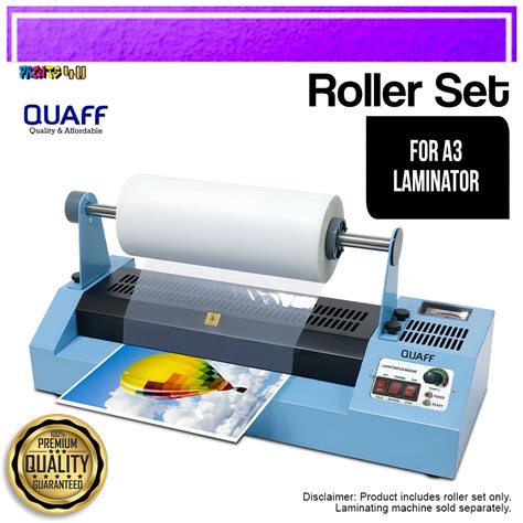 A3 Laminator Machine Roller Set For Roll Laminating Films Shopee