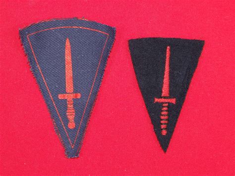 Ww11 Period British Commando Formation Patches