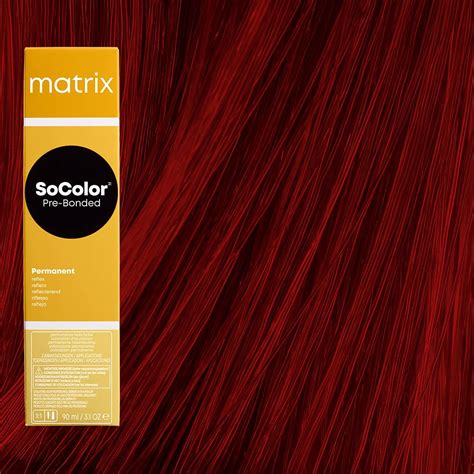 Matrix Red Hair Color Chart