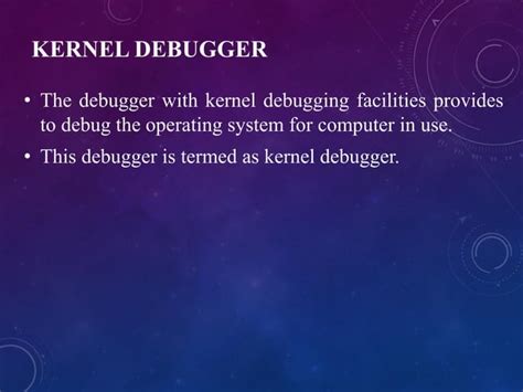 Classification Of Debuggers Ppt