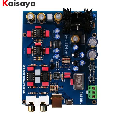 sa9023 pcm1794 dac decoder board usb dac sound card 5v dac decoding finished board b8 004 in