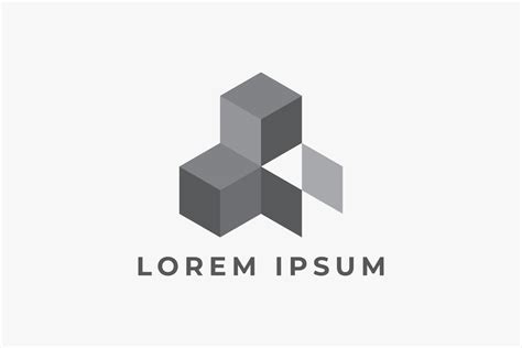 Cube Logo Design Template 22868992 Vector Art At Vecteezy