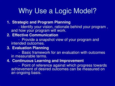 PPT LOGIC MODELS Everything You Wanted To Know About Logic Models But Were Afraid To Ask