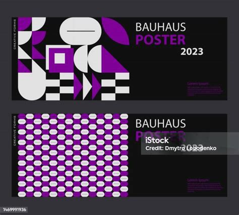 스위스 아트에서 영감을 받은 벡터 그래픽 카드는 추상적인 기하학적 모양과 텍스트로 제작되어 포스터 아트에 유용합니다 개념에 대한