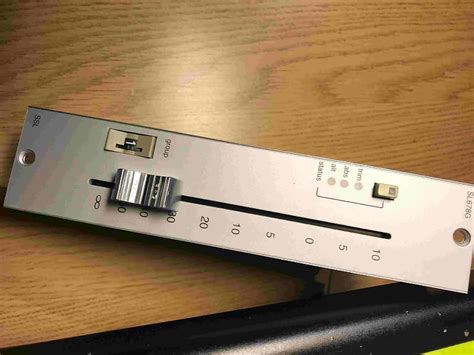 Solid State Logic SL Moving Fader Reverb