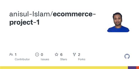 Github Anisul Islamecommerce Project 1