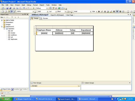 Rajeshs Sql Server Reporting Services Drilldown Reports In Ssrs