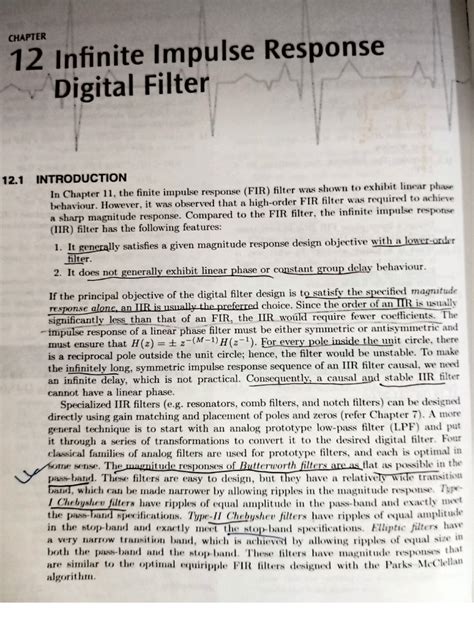 iir digital filter pdf
