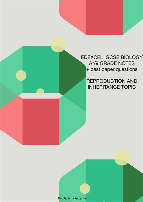 Solution Igcse Biology 9 1 Reproduction And Inheritance Notes Full Past Paper Questions