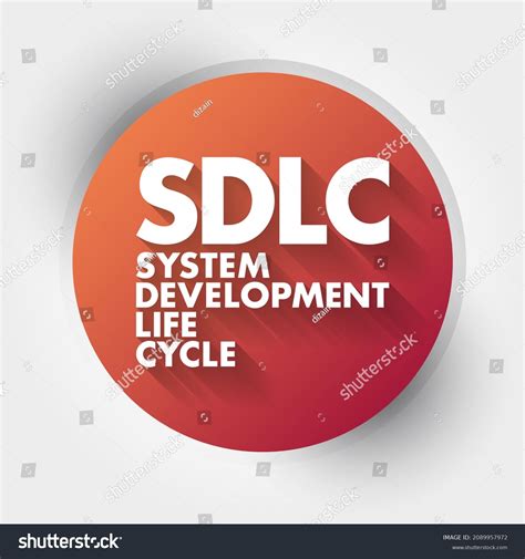 Sdlc 시스템 개발 라이프 사이클 스톡 일러스트 2089957972 Shutterstock