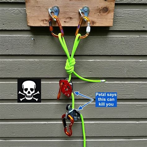 Dont Pre Rig A Rappel With A Grigri On Top — Alpinesavvy