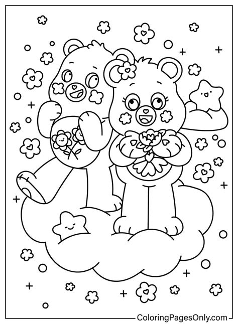 Laugh A Lot Bear Coloring Page [2025]