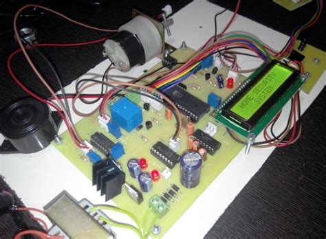 Home Security System Project Microtronics