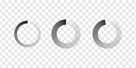 Premium Vector Circle Progress Bar Loader Round Cyclic Icon