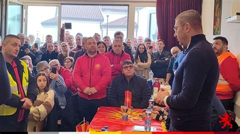 Мицкоски од Тринген На Македонија и треба целосна трансформација сите заедно да се обединиме