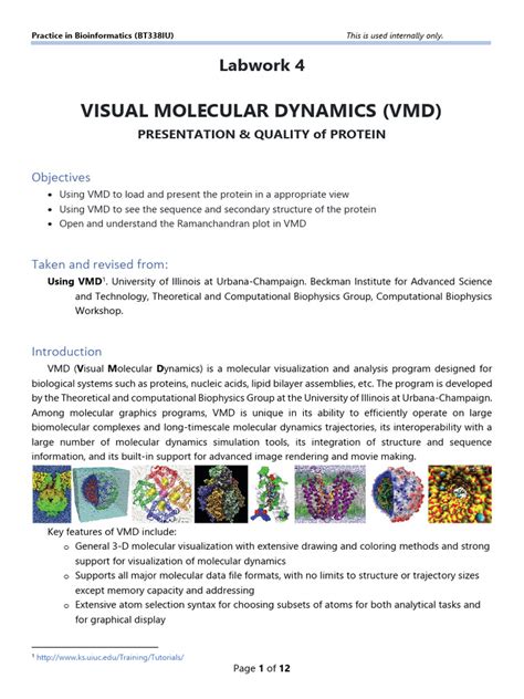 Lab04 Lab Manual Pdf Molecular Dynamics Sequence Alignment