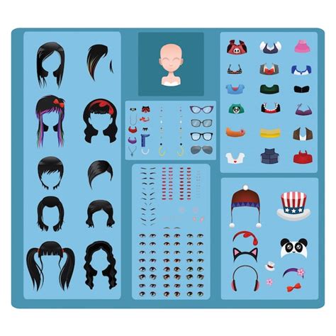 Premium Vector Editable Woman Design