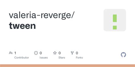 Github Valeria Reverge Tween
