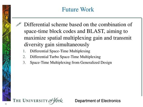 PPT Differential Space Time Coding For Future Wireless Systems PowerPoint Presentation ID