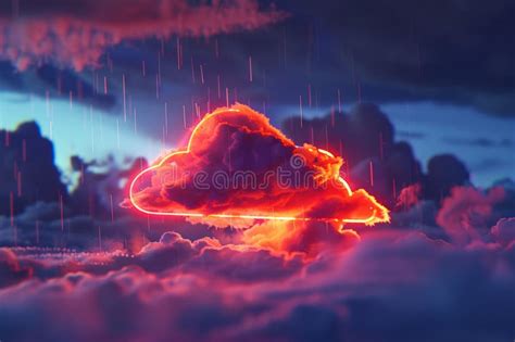 Cloud Computing Network Safe Encrypted Storage Personal Data Protection Verified Technology