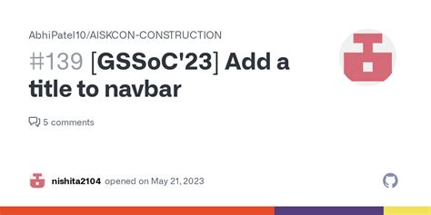 Gssoc23 Add A Title To Navbar · Issue 139 · Abhipatel10aiskcon