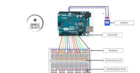 Sequential LED Circuit Diagram