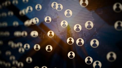 Global Networking And Data Connection Stock Illustration Illustration