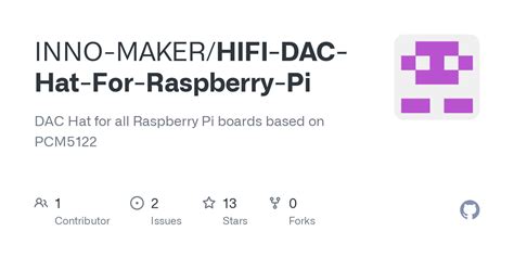 HIFI DAC Hat For Raspberry Pi HIFI DAC User ManualV Pdf At Main INNO MAKER HIFI DAC Hat For