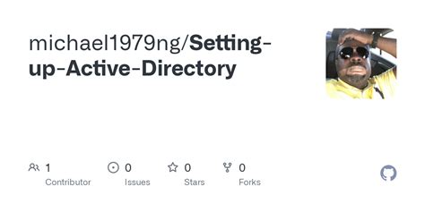 Github Michael1979ngsetting Up Active Directory