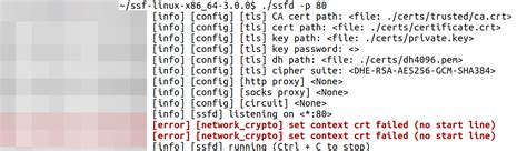 Ssl Setting Up An Encrypted Connection For Secure Socket Funneling Stack Overflow